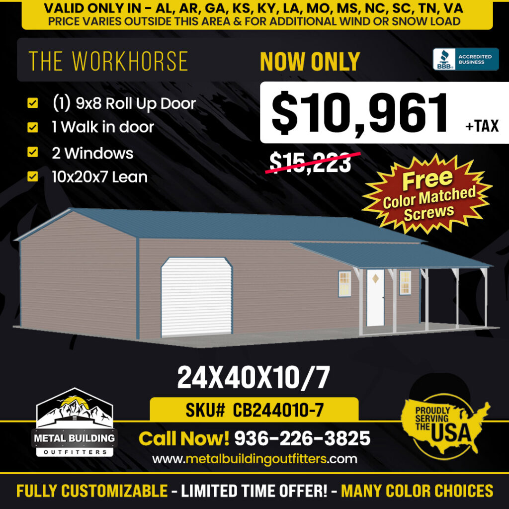 Current Sales - Metal Building Outfitters