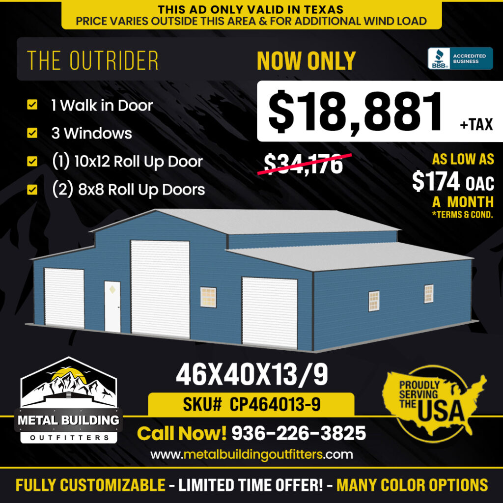 Current Sales - Metal Building Outfitters