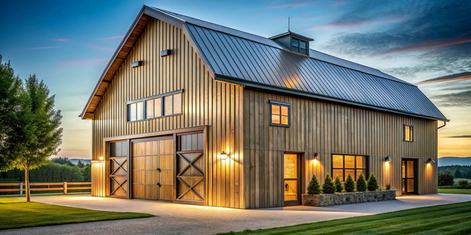 10 Stunning Custom Metal Barn Designs You’ll Love